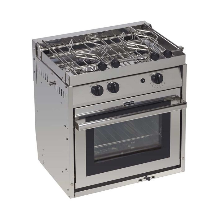 FORCE10 - 2 burner gimbaled gas cooker Euro sub-compact - Force 10 2 ...
